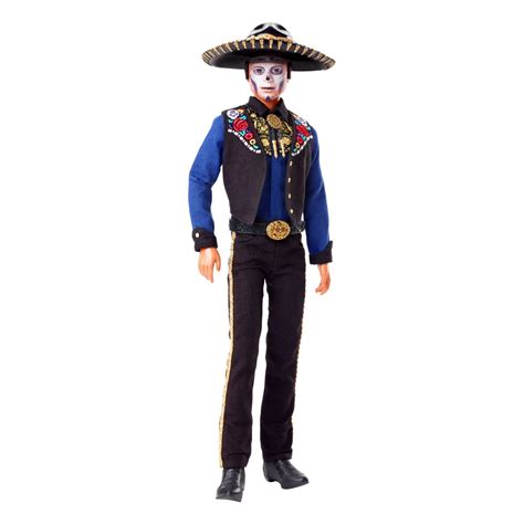 Barbie Signature Lutka Día De Muertos Ken 30 cm Mattel HBY10 miniBIGme