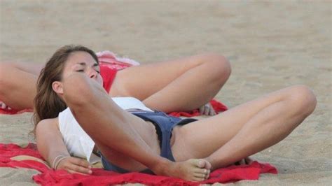 Pussy Peeking Out At Beach Telegraph