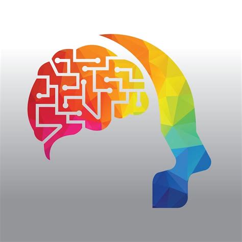 Premium Vector Human Brain As Digital Circuit Board Artificial
