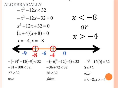 PPT 4 9 Solving Quadratic Inequalities PowerPoint Presentation ID