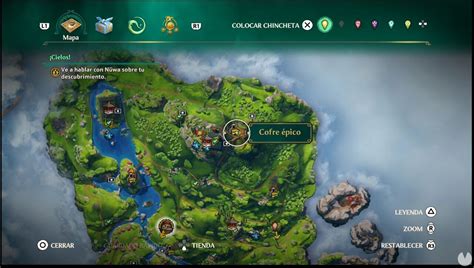 Todos los cofres épicos de Mitos del Reino del Este en Immortals Fenyx