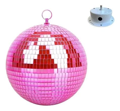 Bola Espejo Disco Esfera Espèj0 12 Pulgadas Con Motor Cuotas sin
