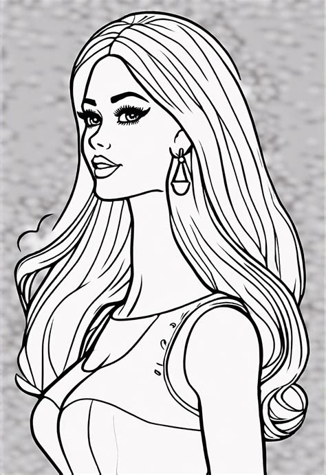1 Barbie Coloring Pages ColorBliss Art