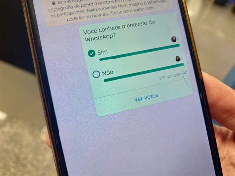 WhatsApp cria função de enquetes para usuários saiba como usar Massa