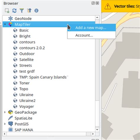 Use MapTiler Vector Tiles On Local Offline QGIS Instance MapTiler