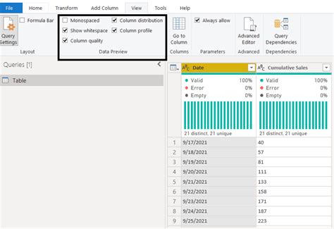 Get The Quick Glance At Your Data Using Data Profile In Power Bi