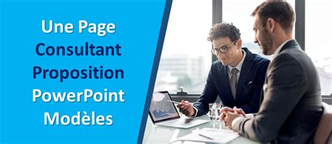 Top 10 des modèles PowerPoint de proposition de conseil d une page pour