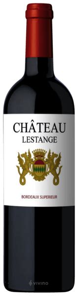 2018 Château Lestange Bordeaux Supérieur Vivino US