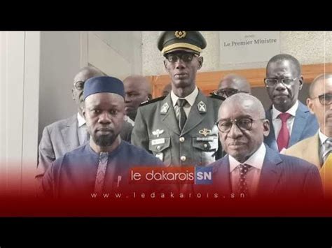 Passation de Service au Primature Sidiky Kaba pass le témoin à Ousmane
