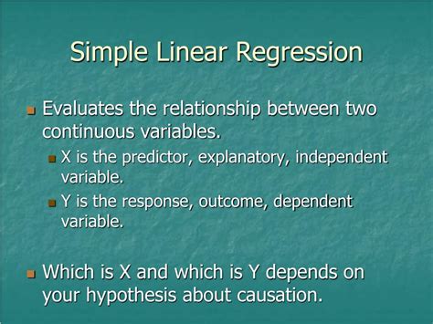ppt lecture 2 linear regression powerpoint presentation free download id 4507137