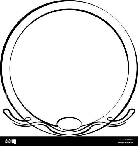 Blank Template For Text Isolated Text Box Vector Ornaments