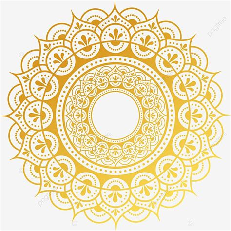 Luxury Ornamental Mandala Vector Art PNG