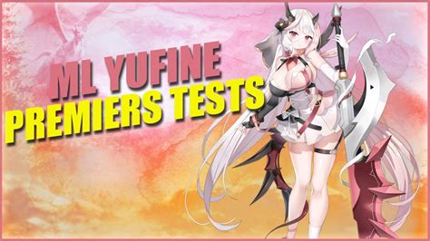 ML Yufine Premiers Tests Epic Seven YouTube