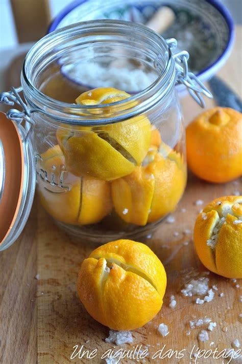 Une Aiguille Dans L Potage Citrons Confits Au Sel