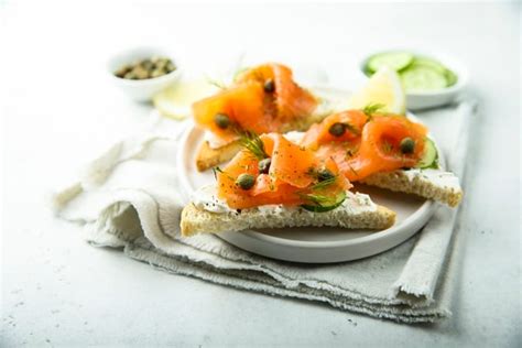 Recettes Faciles De Toast Au Saumon