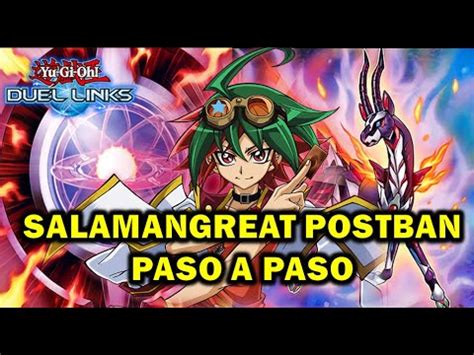 SALAMANGREAT POSTBANLIST PASO A PASO BANLIST 2022 Combos Y Deck
