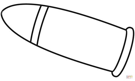 Tren Bala Para Colorear