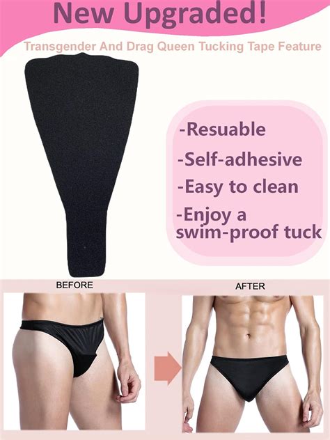 Bimei Self Adhesive Reusable Tuck Yourself Tucking Tape Kit Pre Cut