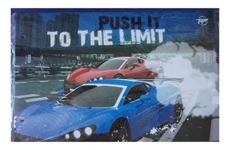 Carpeta Ppr N Dos Tapas Street Racing Dibujo Escolar Arte