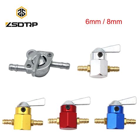 ZSDTRP 6mm Gas Tank Fuel Switch Gasoline Faucet Gasoline Switch Shut
