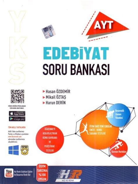 Hız ve Renk AYT Edebiyat Soru Bankası Kitapİşler İşler Kitabevleri