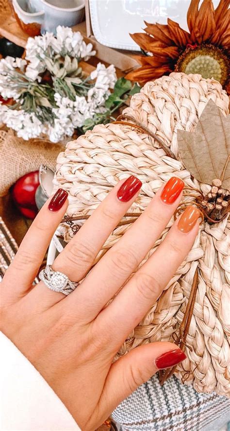 Discover The Hottest 50 Autumn Nail Shades And Creative Designs