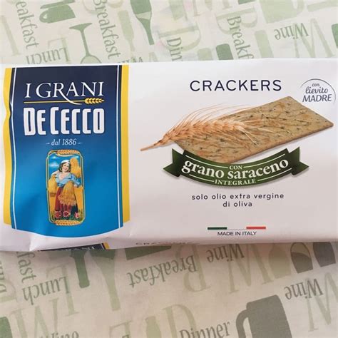 De Cecco Crackers Con Grano Saraceno Integrali Reviews Abillion