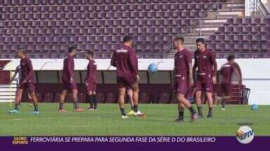 Globo Esporte São Carlos Araraquara Ferroviária se prepara para a