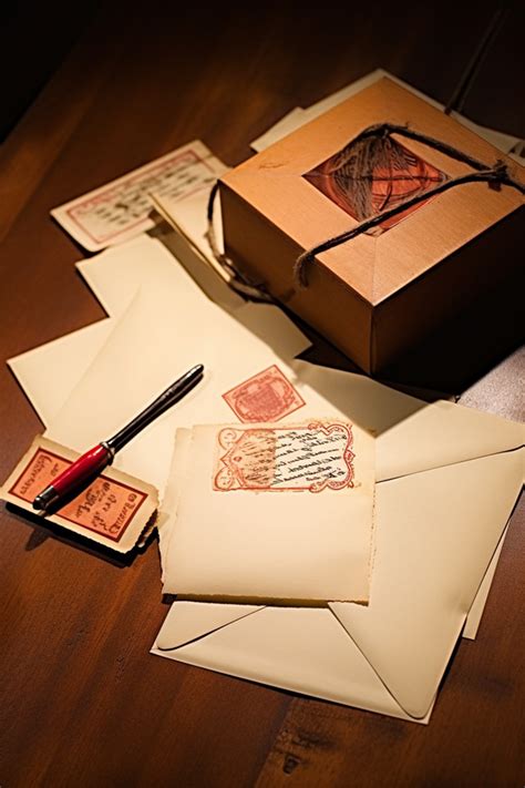 Envelopes Ink And An Open Handwritten Letter Background Wallpaper Image