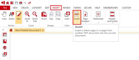 Inserting Pages Into A PDF Document Using PDFescape Desktop PDFescape