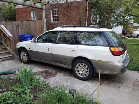 First Outback A 2001 LL Bean H6 In White Subaru Outback Subaru