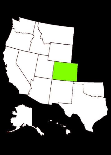 West States Map Capitol Abbreviation Flashcards Quizlet