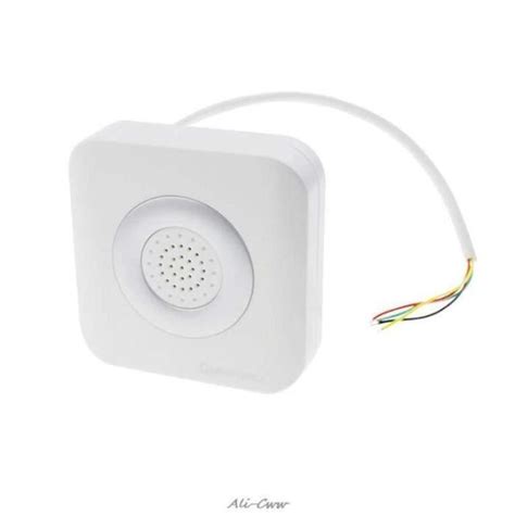 PJW05715 SONNETTE Sonnette filaire 12V DC sonnerie DING DONG contrôle