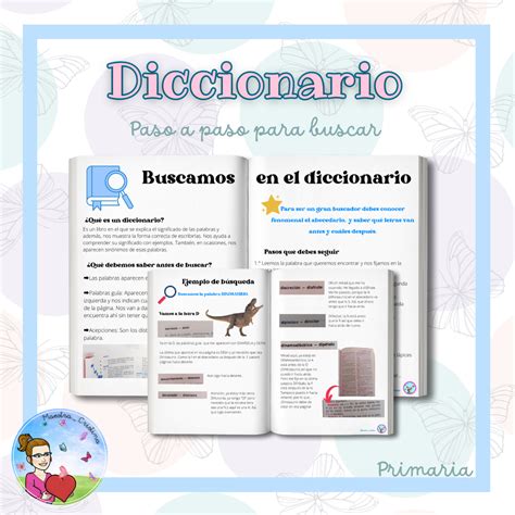Buscamos En El Diccionario Recursos Educativos Maestra Cristina