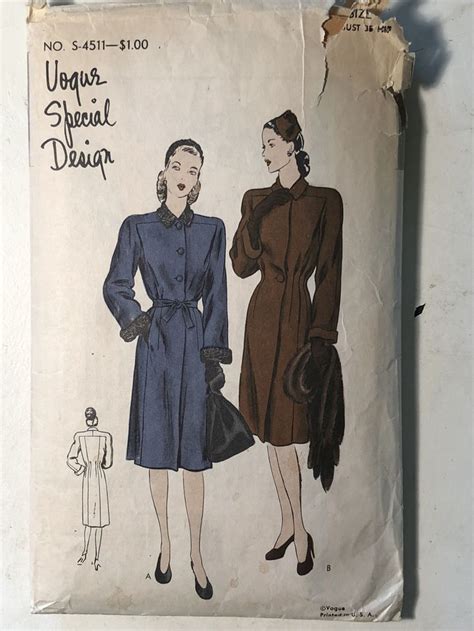 Pin On Vintage Dress Patterns Vintage Dress Patterns Vogue Patterns