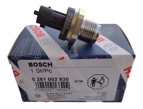 Sensor Pressão Rail Vw 17 24 280 Original Bosch 0281002930 Frete grátis