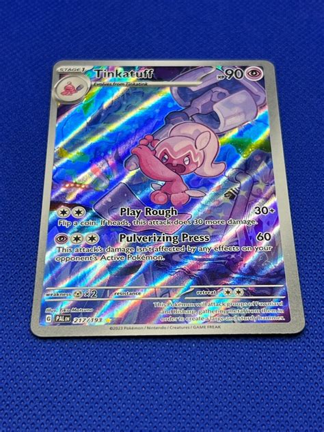 Tinkatuff 217 193 Paldea Evolved Pokémon TCG Card Full Art Illustration
