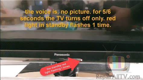 Panasonic Viera Tv Wont Turn On Red Light Flashing 10 Times Shelly