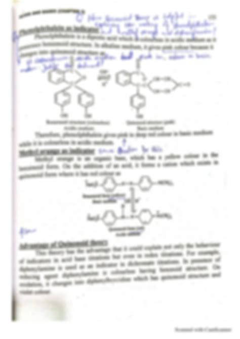 Solution Inorganic Chemistry Bsc Bs Indicators Acid Base Indicators