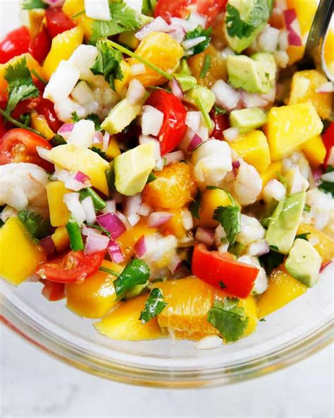 Easy Tropical Shrimp Ceviche Recipe Lexi S Clean Kitchen