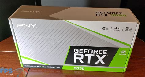 PNY GeForce RTX 3050 8G VERTO Dual Fan Video Card Review