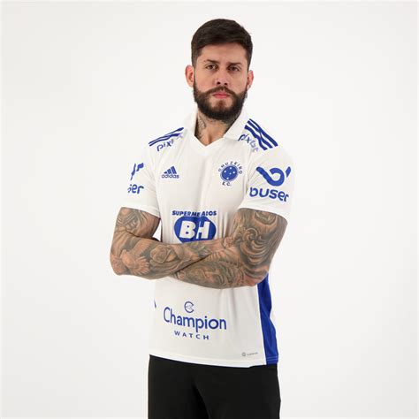 Camisa Adidas Cruzeiro II 2022 Patrocínio FutFanatics