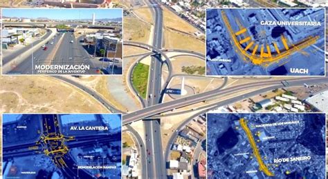 Cuarto carril Así quedará periférico De la Juventud de Chihuahua