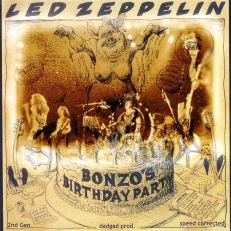 Led Zeppelin Bonzo S Birthday Party May The Inglewood Forum