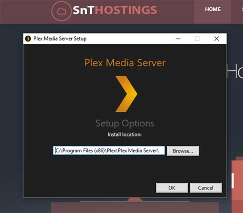 Install Plex Media Server On Windows Snthostings Tech Blog