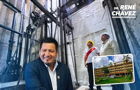 DESPUÉS DE 33 AÑOS GOBERNADOR RENÉ CHÁVEZ RENUEVA ASCENSORES DEL