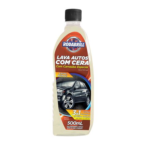 Rodabrill Lava Autos Cera 500mL Shopee Brasil