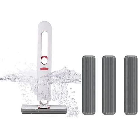 Mini Vadrouille De Nettoyage De Bureau Lavable À La Main Balai Éponge