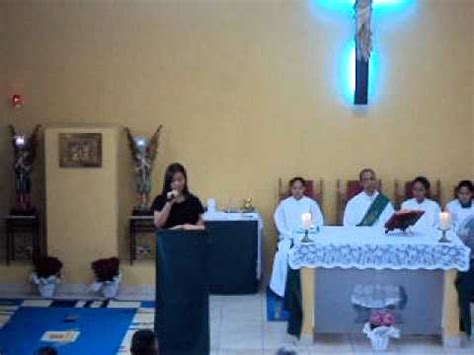 Carol Salmodiando Na Capela Nossa Senhora Aparecida Cubat O Youtube