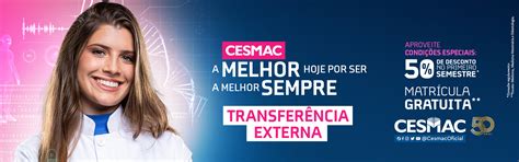 Centro Universitário CESMAC Transferência externa